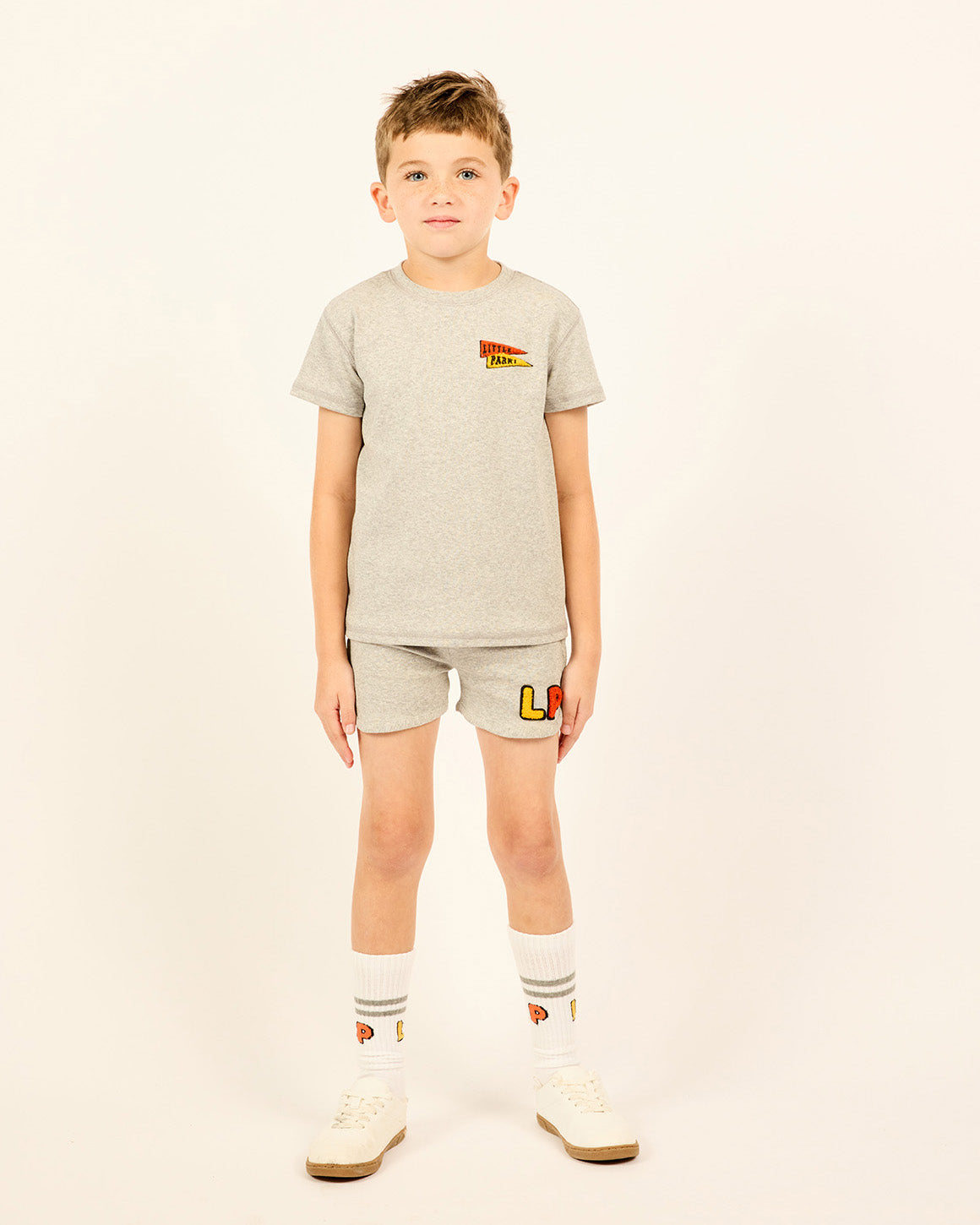 Kids Short-Sleeve Varsity Parni Patch Tee